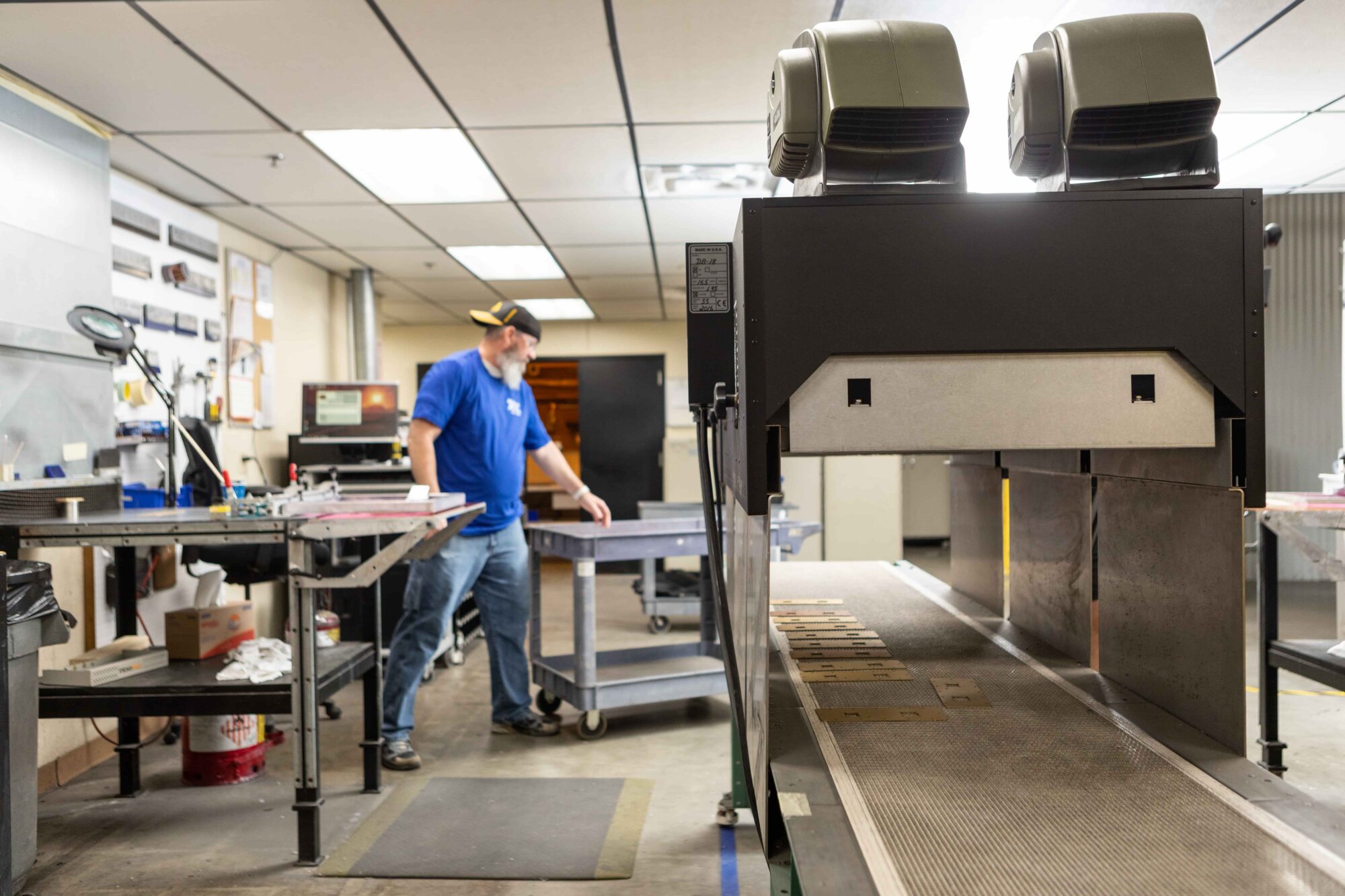 Industrial Silk Screening Fabrication - Midwest Metal Products